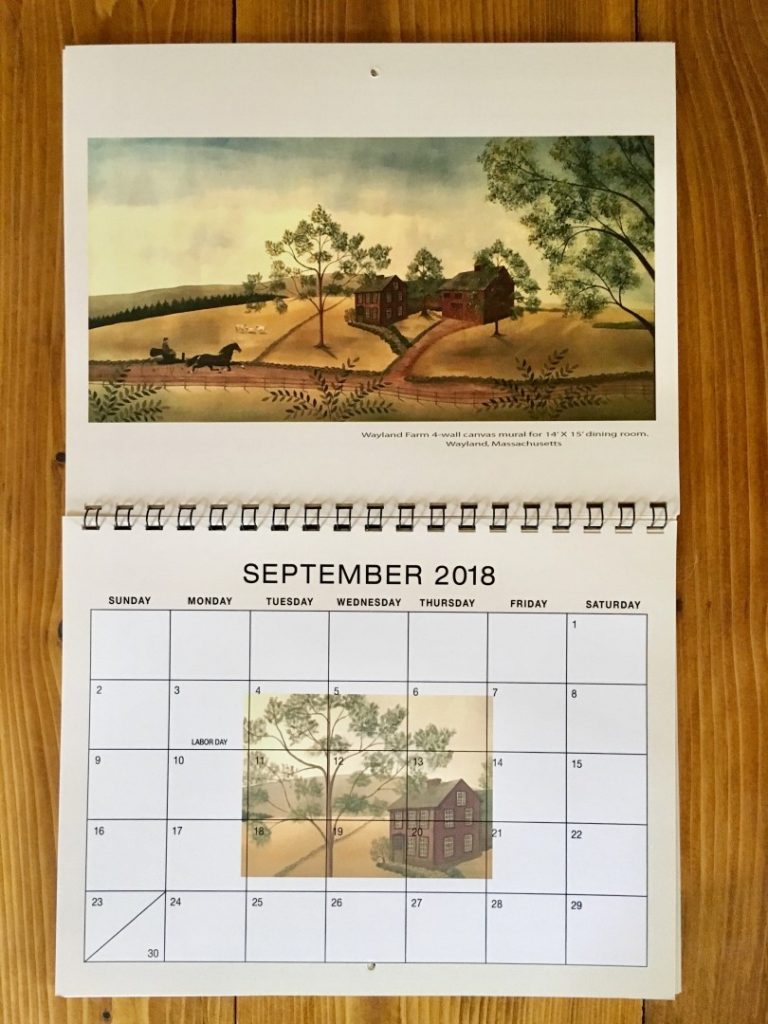 2018 Calendar is available - 12 months of murals! - Lisa Curry Mair at ...